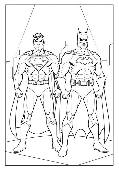 Plus De 50 Coloriages Batman Pdf Imprimables Gratuits