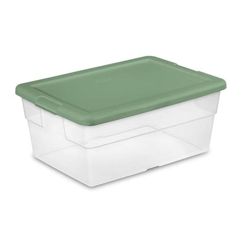 Sterilite Plastic Storage Bins 2 Ct 16 Qt Foods Co