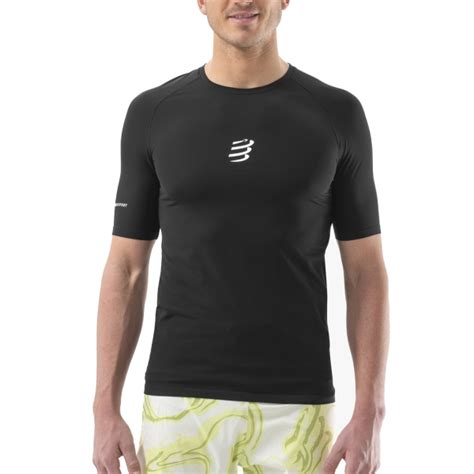 Men`s Short Sleeve Trail Running Shirts Compressport Comfort