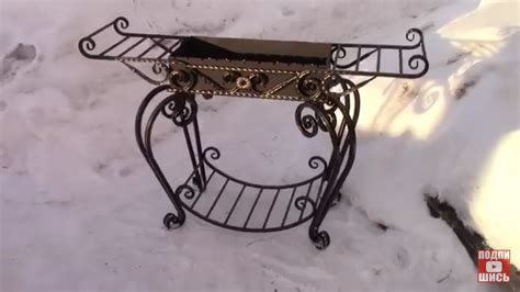 ეზოს აქსესუარები რკინის ნაკეთობები