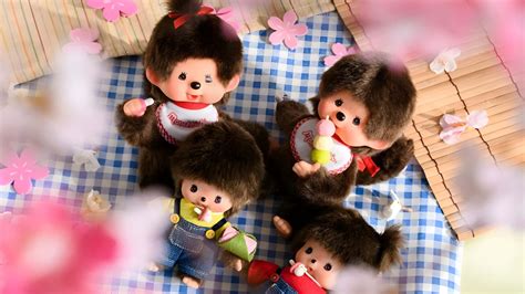 Download Monchhichi Dolls Collection Wallpaper