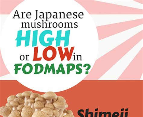 Mushrooms High Or Low In Fodmaps