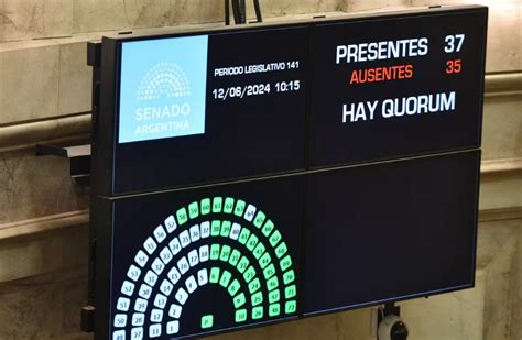 El Senado Trata La Ley Bases Fm Riel