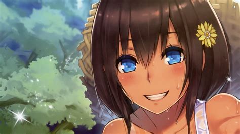 Dark Skin Anime Girl Wallpapers Wallpaper Cave