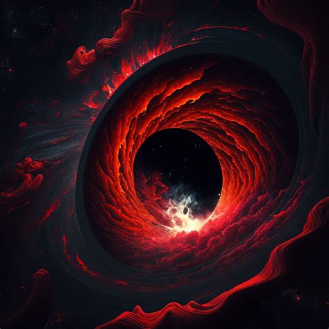 A Red Black Hole By Kaighost02 On Deviantart