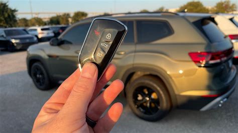 How To Replace The Key Fob Battery On A 2024 2027 Vw Atlas Youtube
