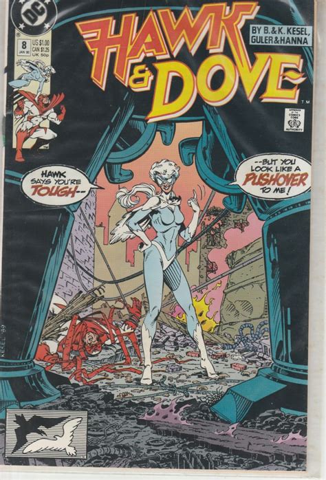 Lot Of 5 Consecutive Issues 8 Thru 12 Hawk And Dove 1989 Dc Comic Books Dc Comic Books Dc