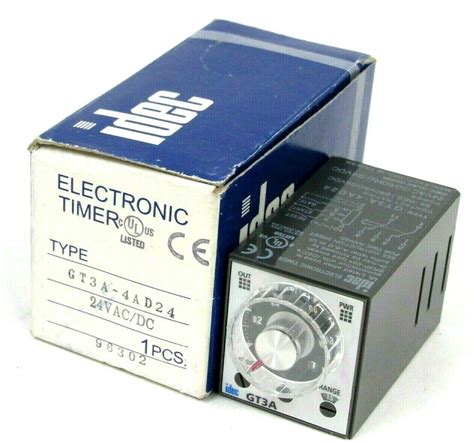 New Idec Gt3a 4ad24 Electronic Timer Gt3a4ad24 Sb Industrial Supply Inc