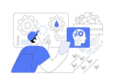 Premium Vector Aioptimized Crop Yield Prediction Abstract Concept Vector Illustration