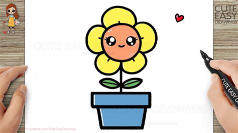 Easy Cute Drawings Of Flowers Six Easy Ways To Draw Flowers Start