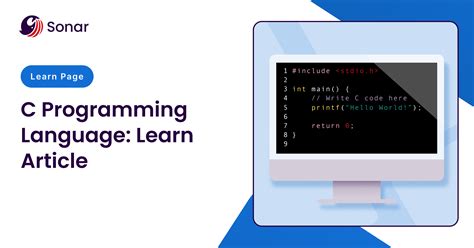 C Programming Language Sonar