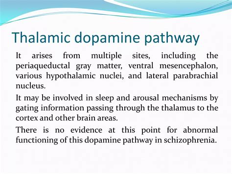 Dopamine And Pathways Pptx