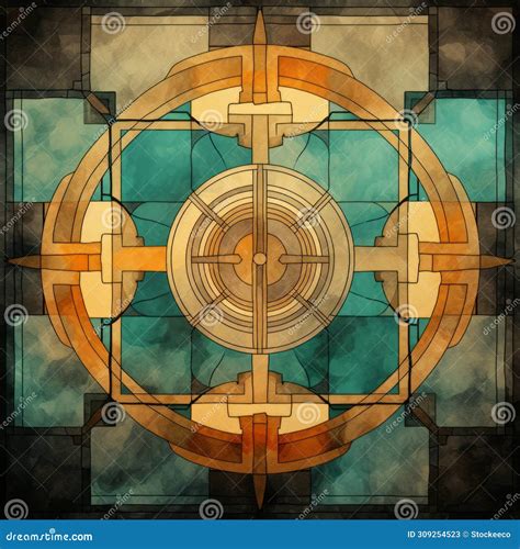 Neoclassicism In Digital Watercolor Exploring Psychology Through