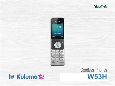 Yealink W53H Cordless VOIP Phone - Extra Handset - KulumaTel.com