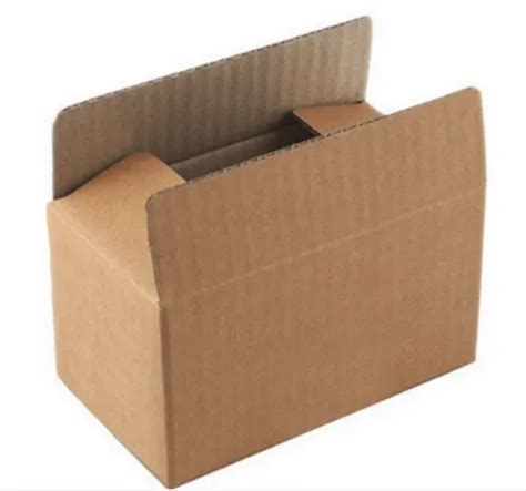 Cardboard Rectangle 3 Ply Corrugated Packing Box For Pharmaceutical