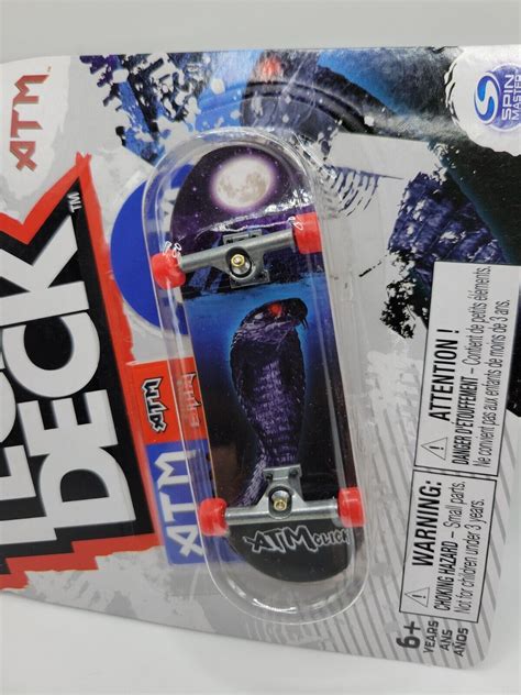 Tech Deck Atm Cobra Moon Skateboard Fingerboard Fast Shipping Ebay