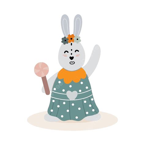 Girl Bunny Rabbit Cartoon