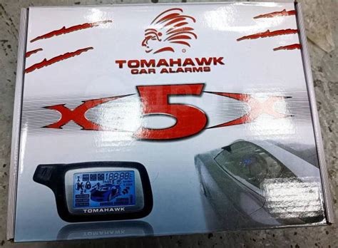 Сигнализация Tomahawk X5. Установка. С автозапуском, новый, в наличии ...