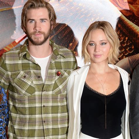 Liam Hemsworth E Jennifer Lawrence Jlaw I Got Liam Hooked On