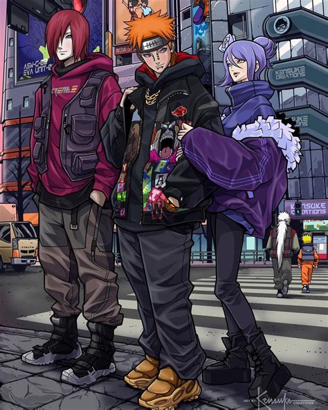 Kensuke Creations On Instagram Ame Orphans Night Out Naruto