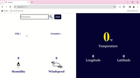 Akash M On Linkedin Reactjs Weatherapp Frontenddevelopment