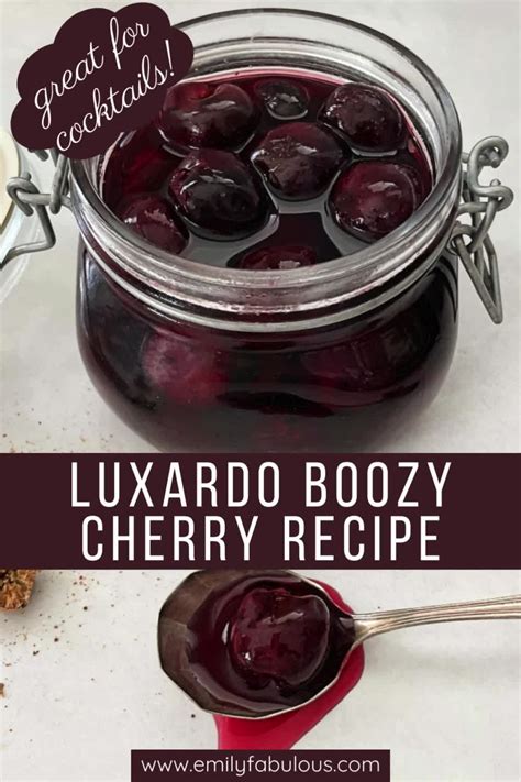 Luxardo Cherries Homemade Recipe Recipe Liquor Recipes Maraschino