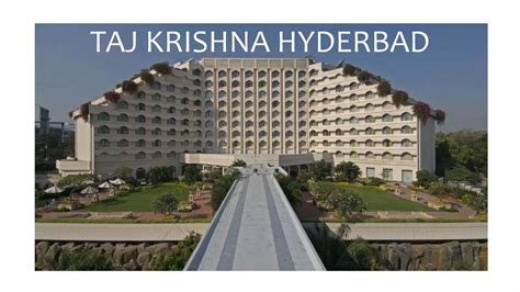 Taj Krishna Hyderabad Front Office Pptx