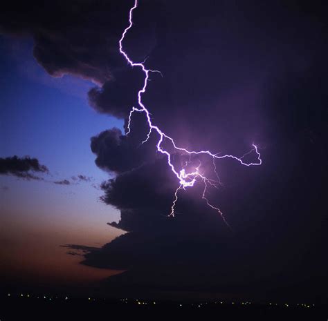 Lightning In Cumulonimbus Photograph By Howard Bluestein Pixels