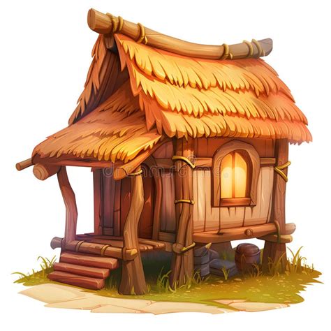 Cartoon Hut Fantasy Stock Illustration Illustration Of Small 336603666
