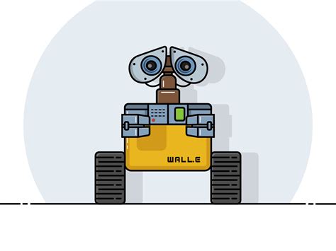 Wall E Vector At Collection Of Wall E Vector Free For