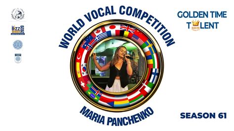 Golden Time Talent 61 Season Maria Panchenko Pop Vocals Youtube