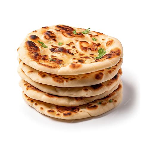 Premium Photo Naan Nan Bread Isolated On White Background