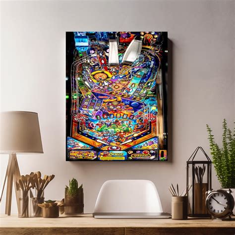 Pinball Art Etsy