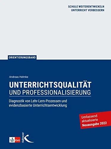 Andreas Helmke UnterrichtsqualitÄt Und Professionalisierung Diagnostik Relié Eur 66 75