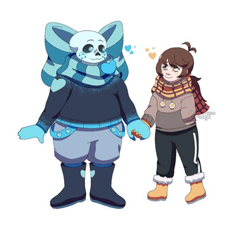 Holding Hands With My Cute Friend Uwu By Stereotype Orange On Deviantart