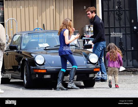 Dylan Mcdermott Leaving A Restaurant After Having Lunch With His