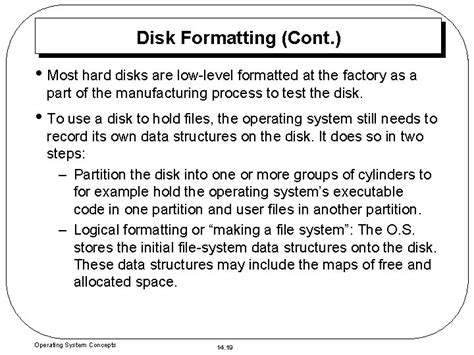 chapter 14 massstorage overview disk structure disk scheduling