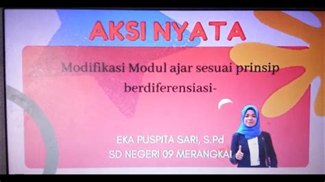 Memodifikasi Modul Ajar Sesuai Prinsip Pembelajaran Berdiferensiasi Merdekabelajar Youtube Xxx