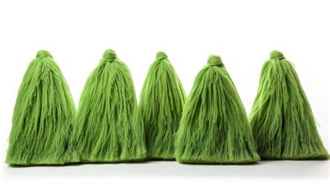 Premium Ai Image A Photo Of Green Microfiber Dusters