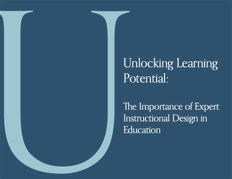 Unlocking Learning Potential The Importance Of Expert Instructional