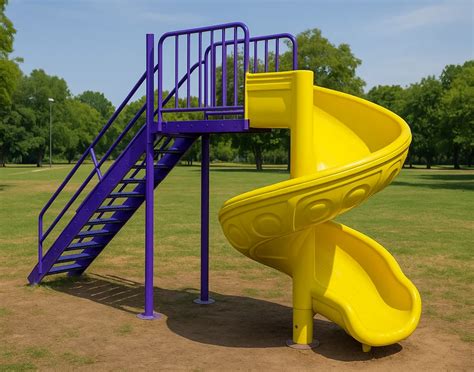 Senior Spiral Roto Metal Slide Ss 156 Ildpe 5 2 Ft For 4 8 Years