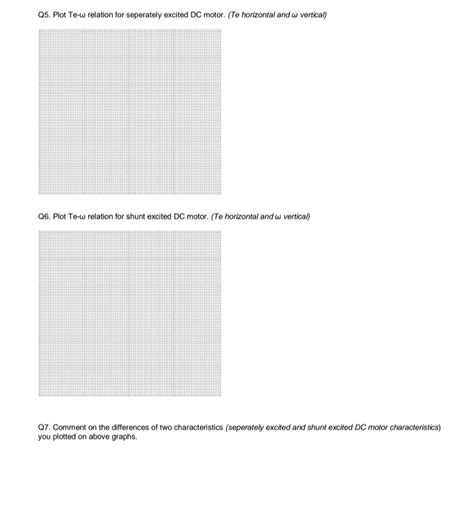 solved q1 draw the equivalent circuit of separately excited