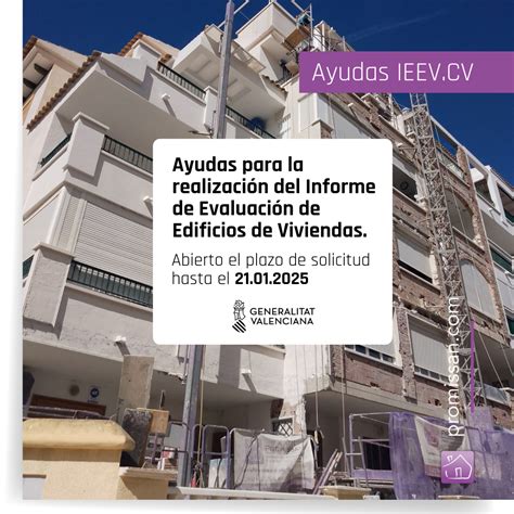 Ayudas Para El Informe De Evaluación De Edificios Promissan