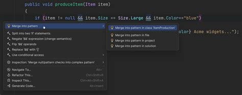 Refactor Expressions To Use Pattern Matching Jetbrains Guide