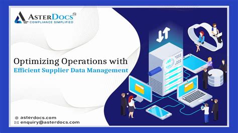 How Supplier Data Management Optimizes Operations Speaker Deck