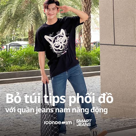 4 Cách Phối đồ Với Quần Jean Nam Slim Fit Năng động Phong Cách Nhất
