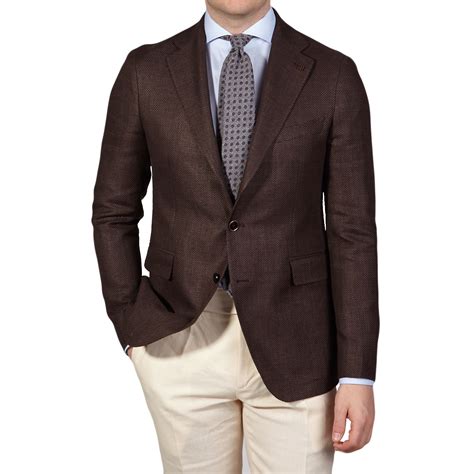 Sale Brown Hopsack Sport Coat In Stock