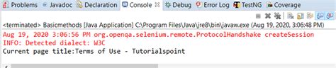 clicking an element using javascript vs actions vs webdriver