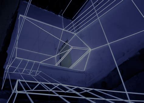 Remix Studio Outlines Hutong House Renovation With A Uv Installation