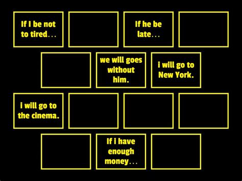 First Conditional Matching Pairs